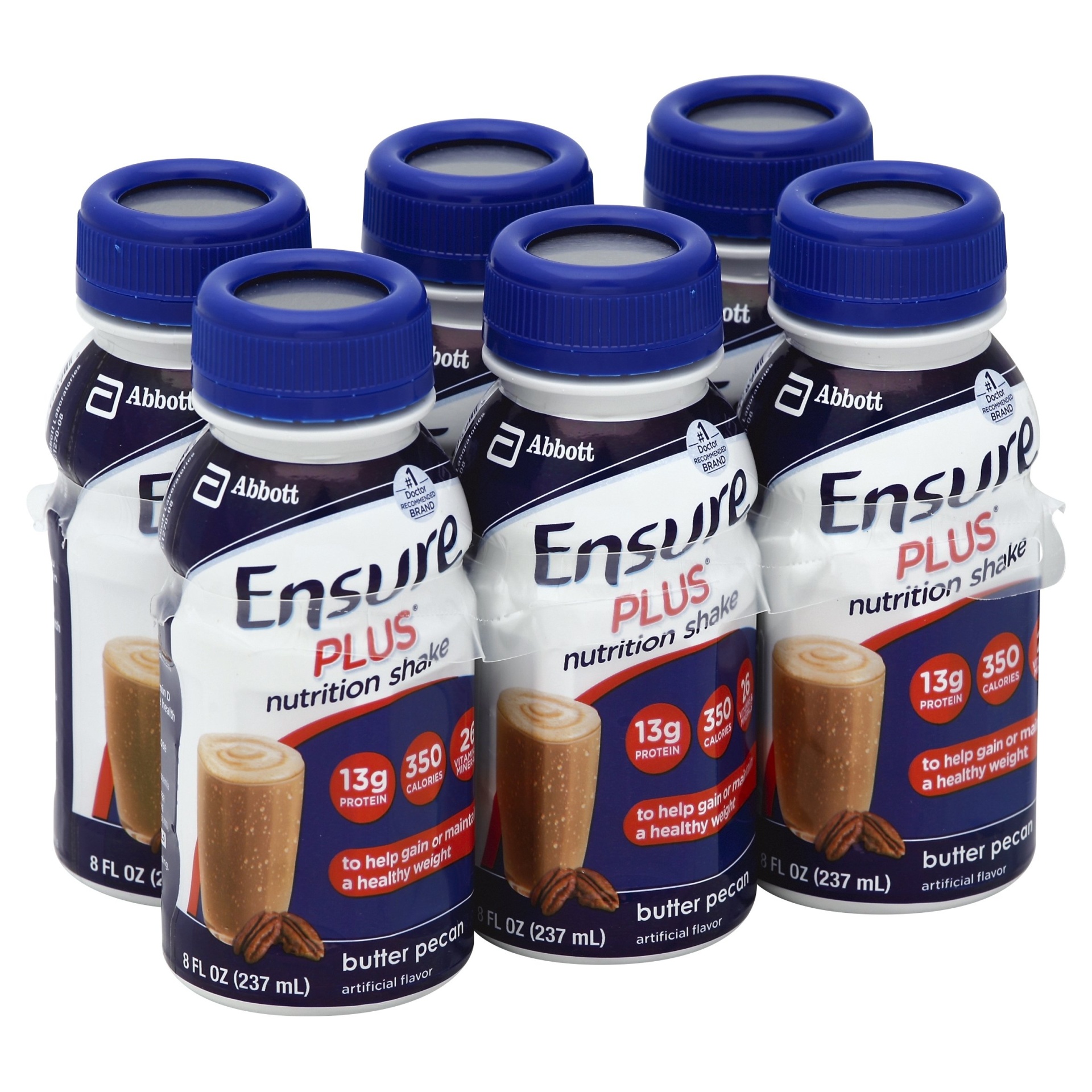 Ensure Plus Butter Pecan Nutrition Shake 6 ct; 8 fl oz | Shipt