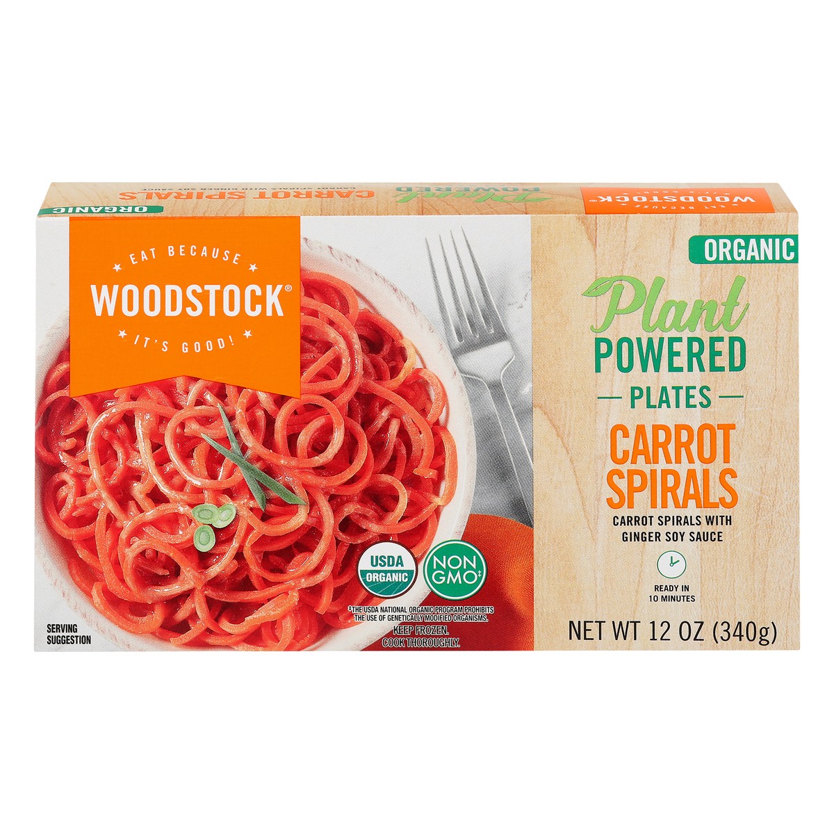 Woodstock Blue Marble Brands Woodstock Carrot Spirals, Organic 12 oz ...