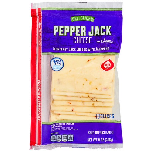 deli sliced pepper Jack cheese 8 oz | Shipt