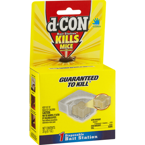 d-Con Disposable Mice Bait Station 0.7 oz | Shipt