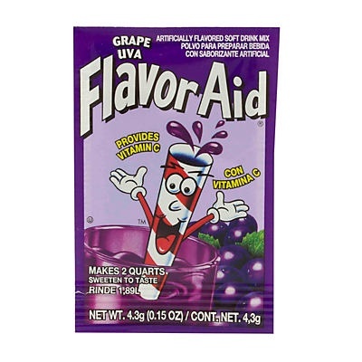 Flavor Aid Unsweetened Grape Drink Mix 0.15 oz | Shipt