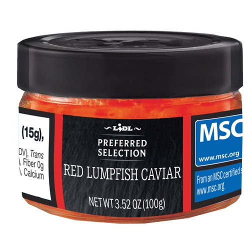 Lidl Preferred Selection red lumpfish caviar | Shipt