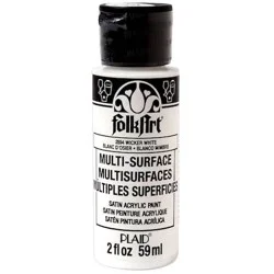 Folkart Multi-Surface Satin Acrylic Paint, 2oz. 2 oz | shipt