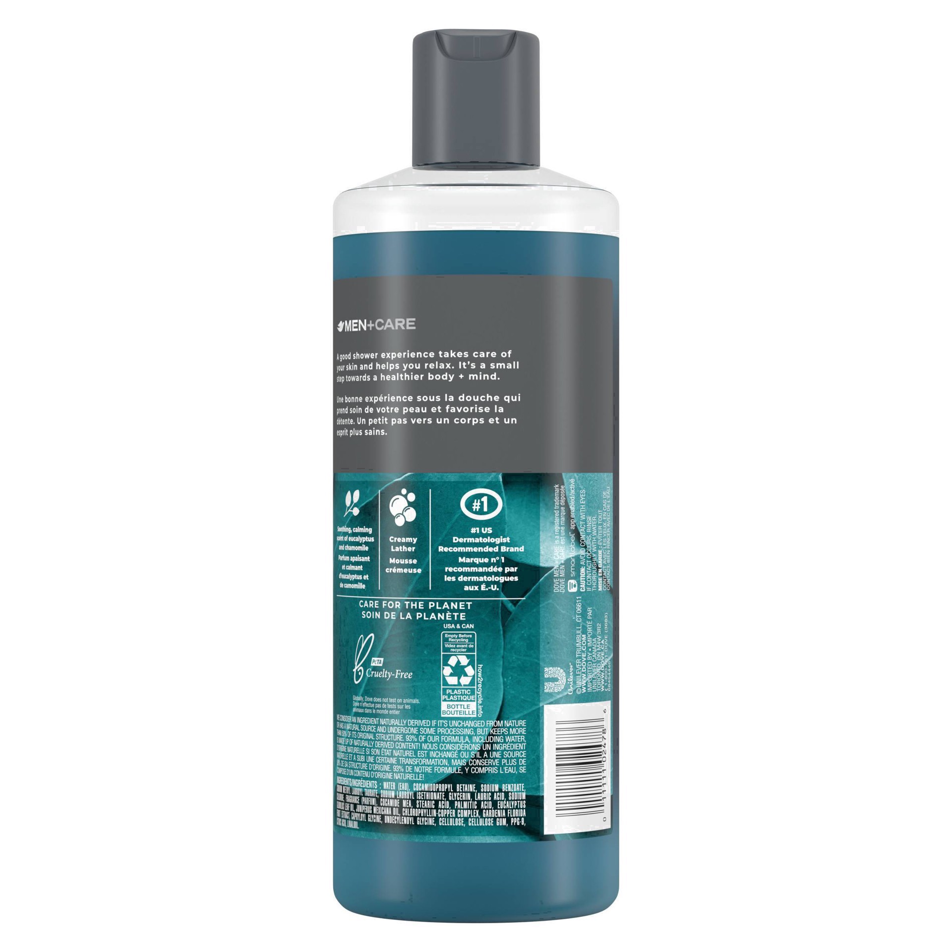 Dove Men + Care Eucalyptus Cedar Body Wash 18 oz | Shipt