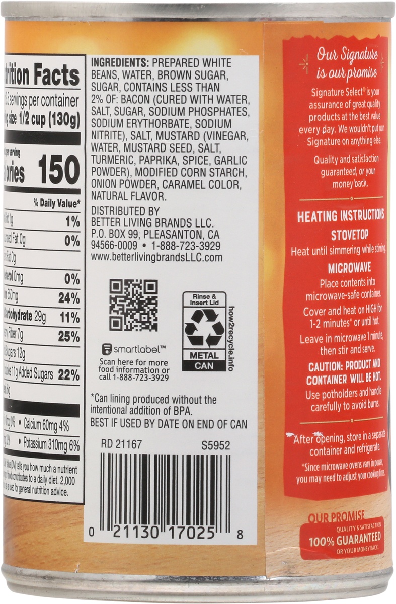 Signature Select Original Baked Beans 28 oz 28 oz | Shipt