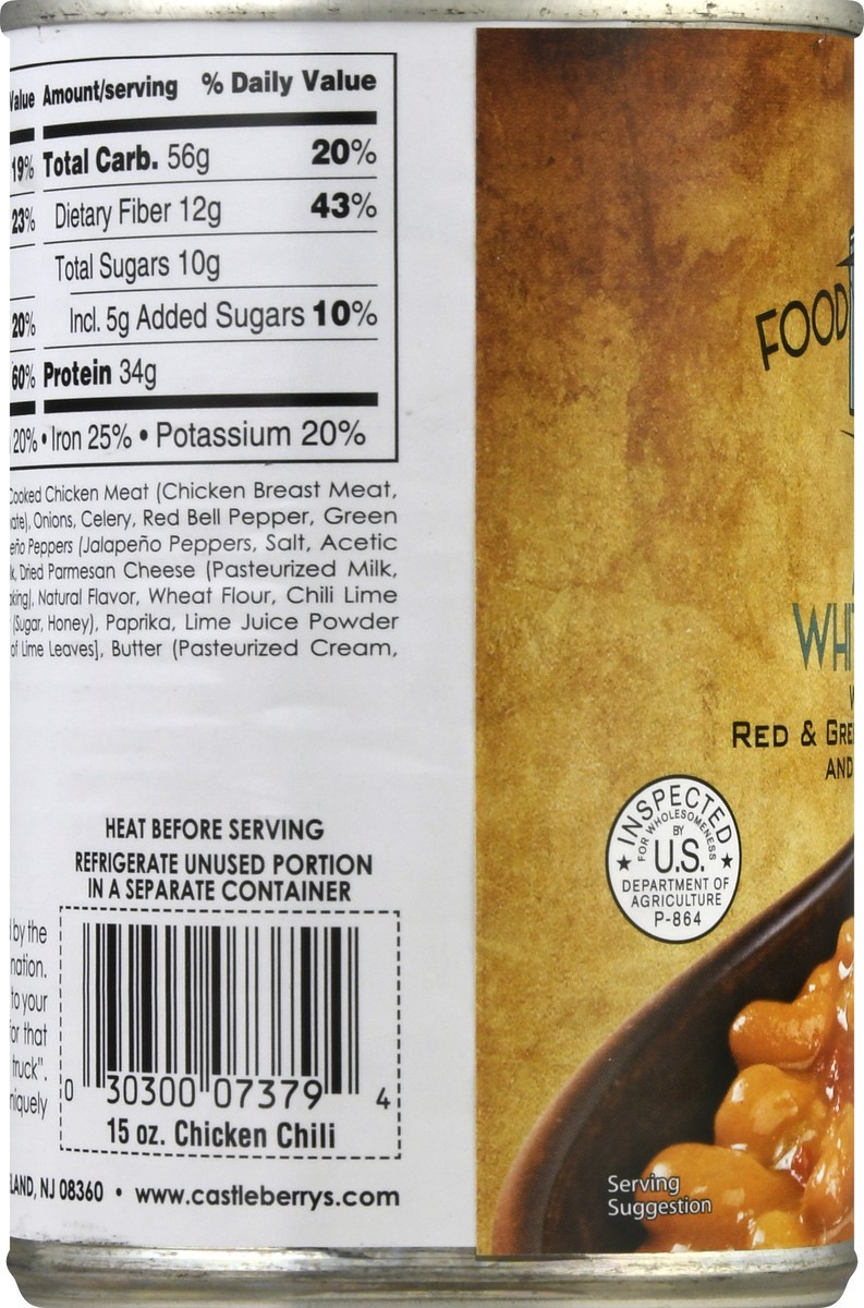 Castleberry's White Adobo Lime Chicken Chili 15 oz 15 oz | Shipt