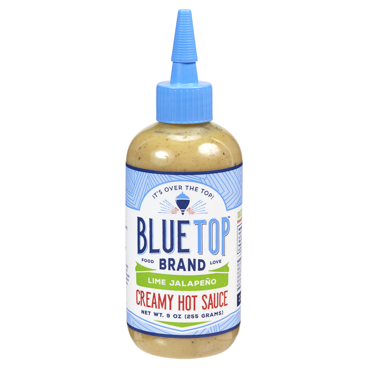 Blue Top Brand Lime Jalapeno Creamy Hot Sauce 9 oz | Shipt