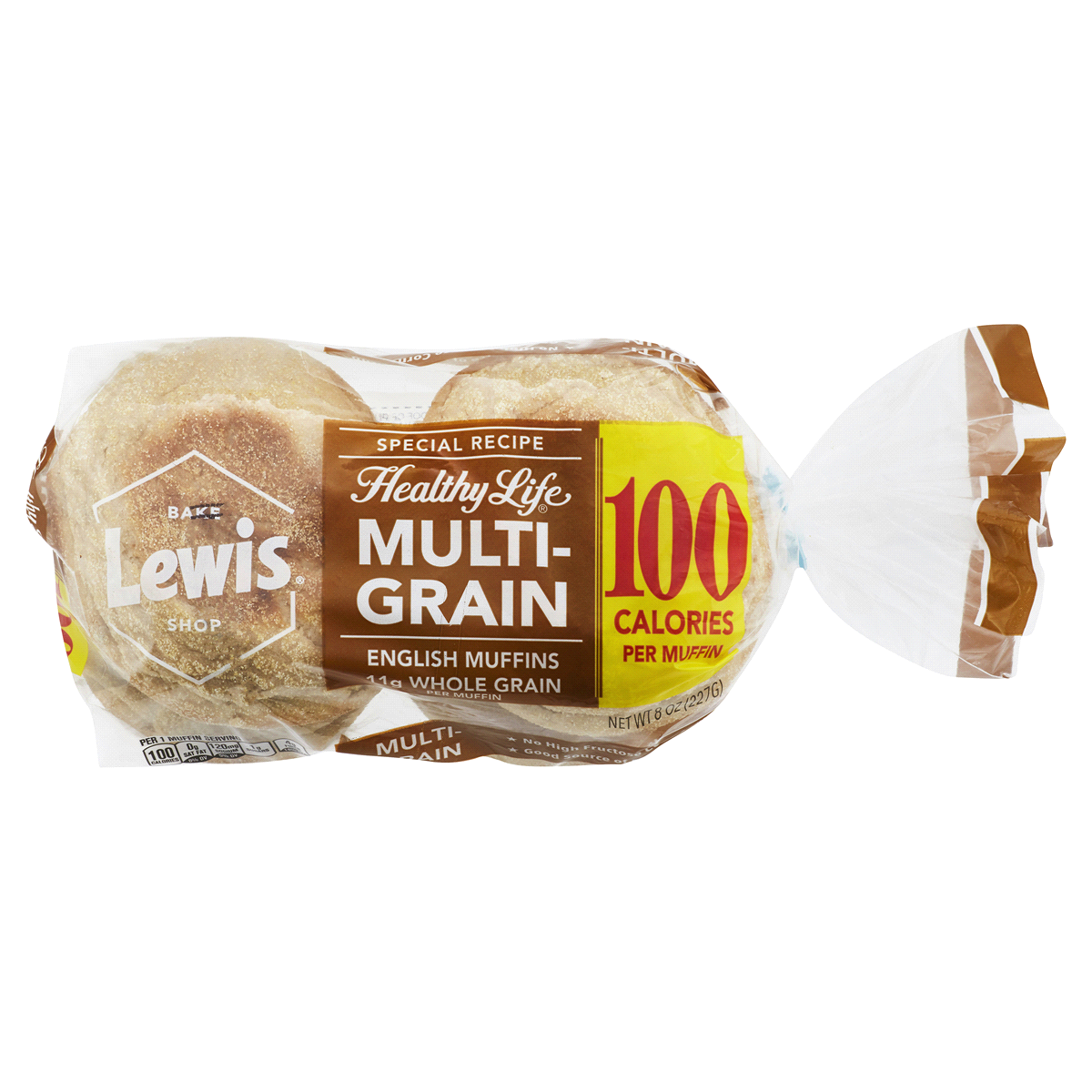 Lewis Bakeries Healthy Life MultiGrain English Muffins 4 Ct Pack 4 ct ...