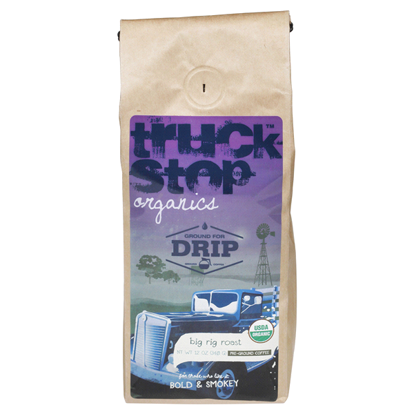 Truck Stop Organics Big Rig Roast Organic Ground Coffee 12 oz | Shipt