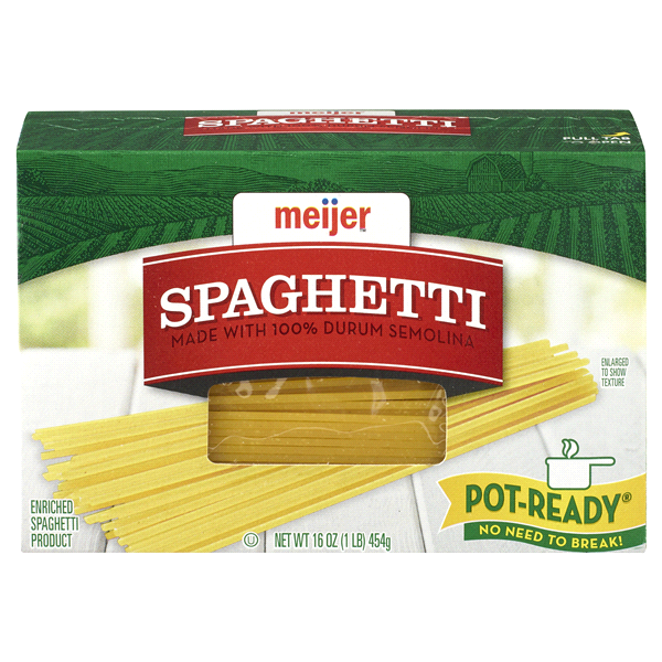 Meijer Pot Ready Spaghetti 16 oz | Shipt