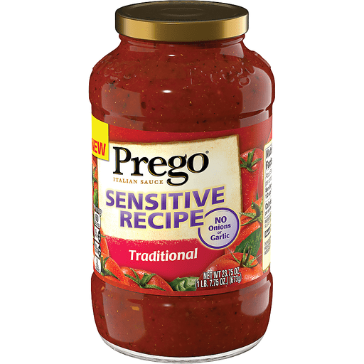Prego Sensitive Recipe Traditional Italian Sauce 23.75 oz | Shipt