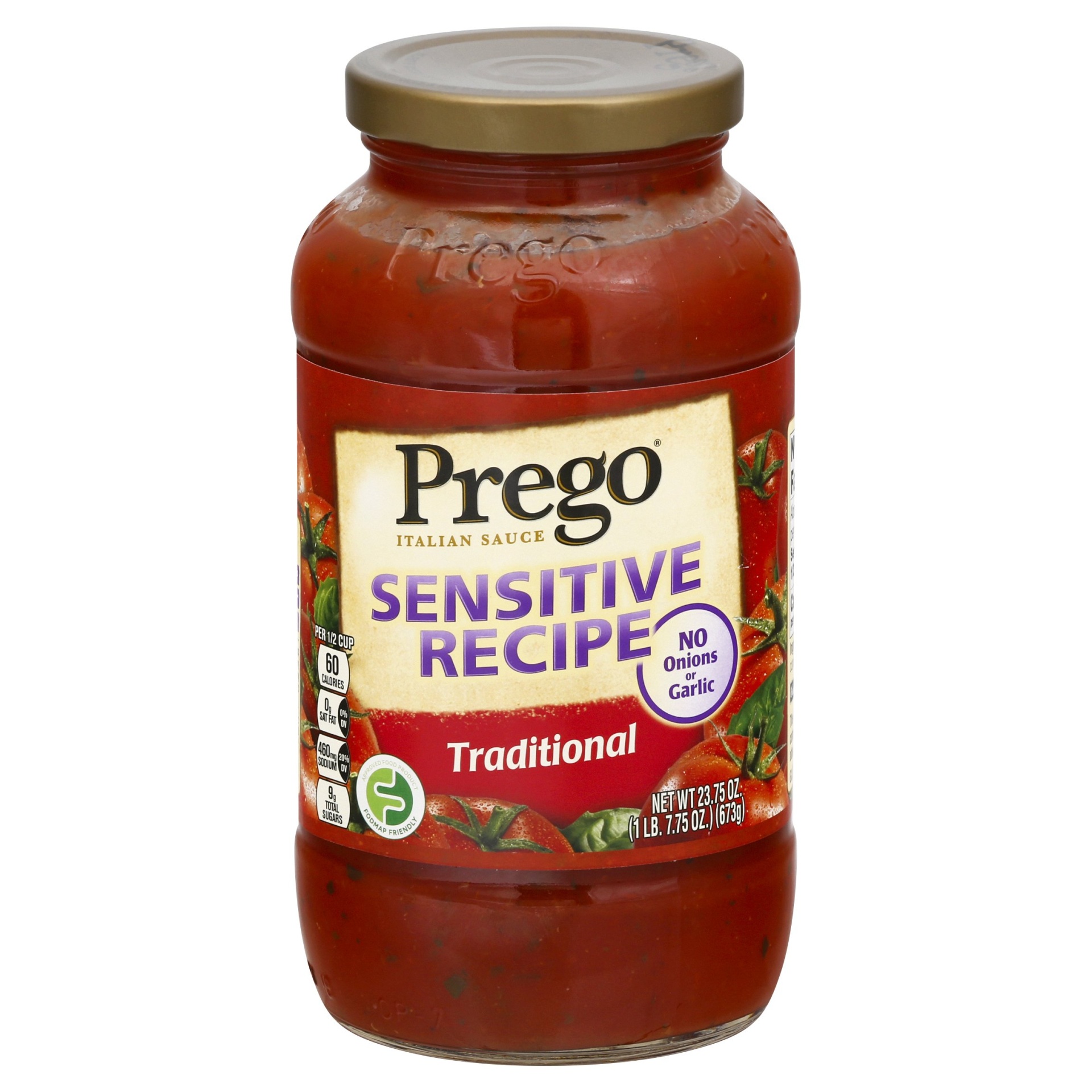 Prego Sensitive Recipe Traditional Italian Sauce 23.75 oz | Shipt