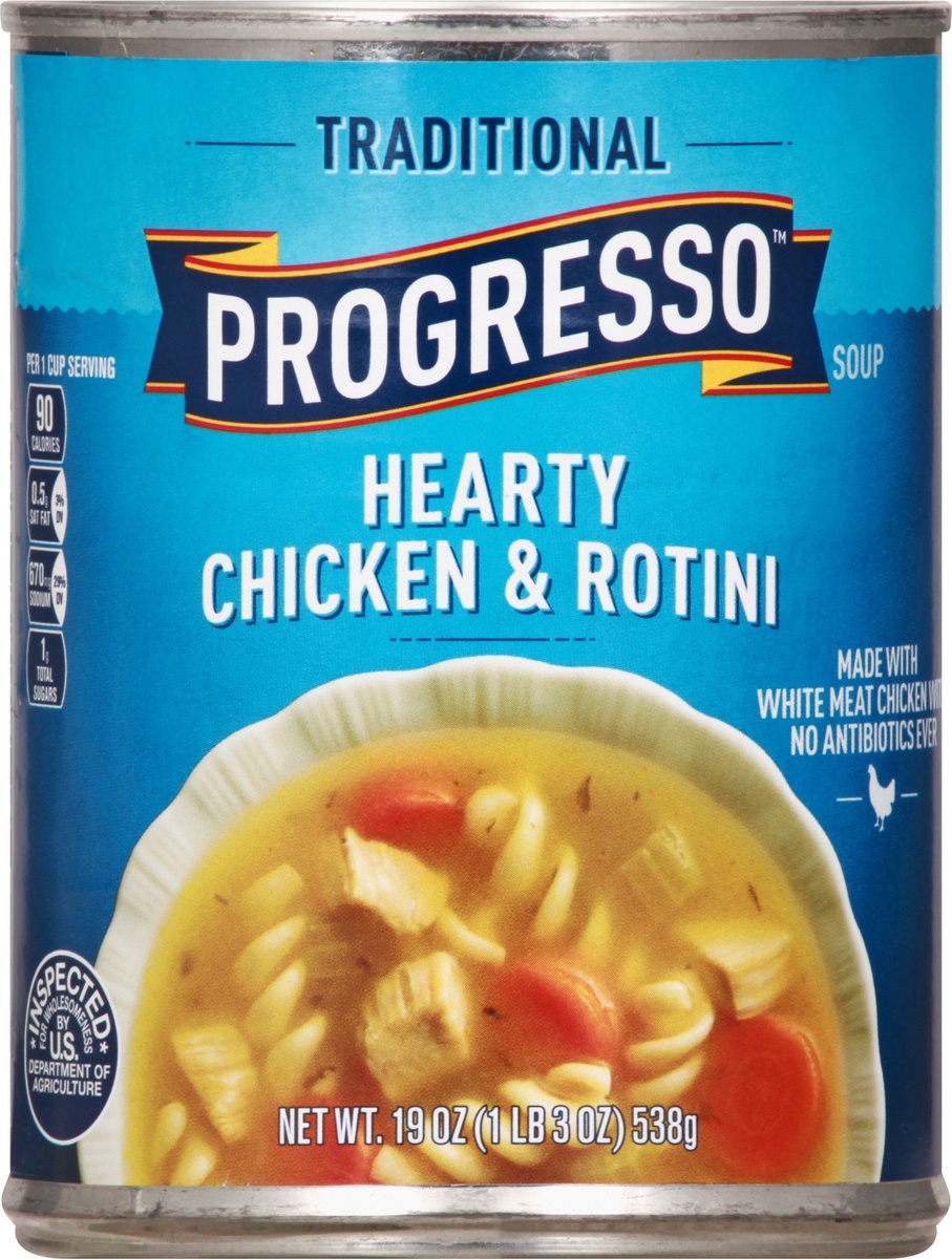 Progresso Traditional Hearty Chicken & Rotini Soup 19 oz 19 oz | Shipt
