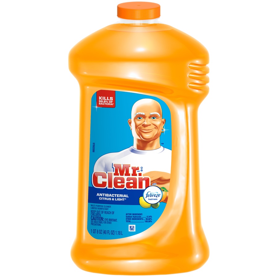Mr. Clean with Febreze Citrus & Light Antibacterial Multi-Purpose ...