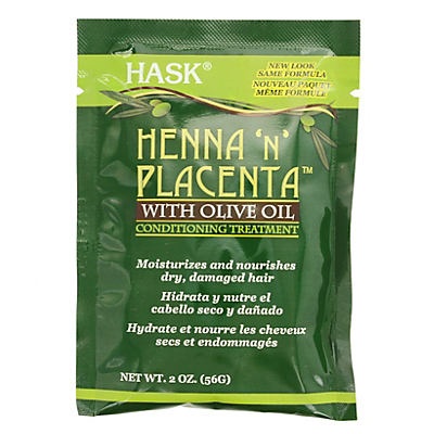 Hask Henna N Placenta Olive Oil Conditioning Treatment 2 oz | Shipt