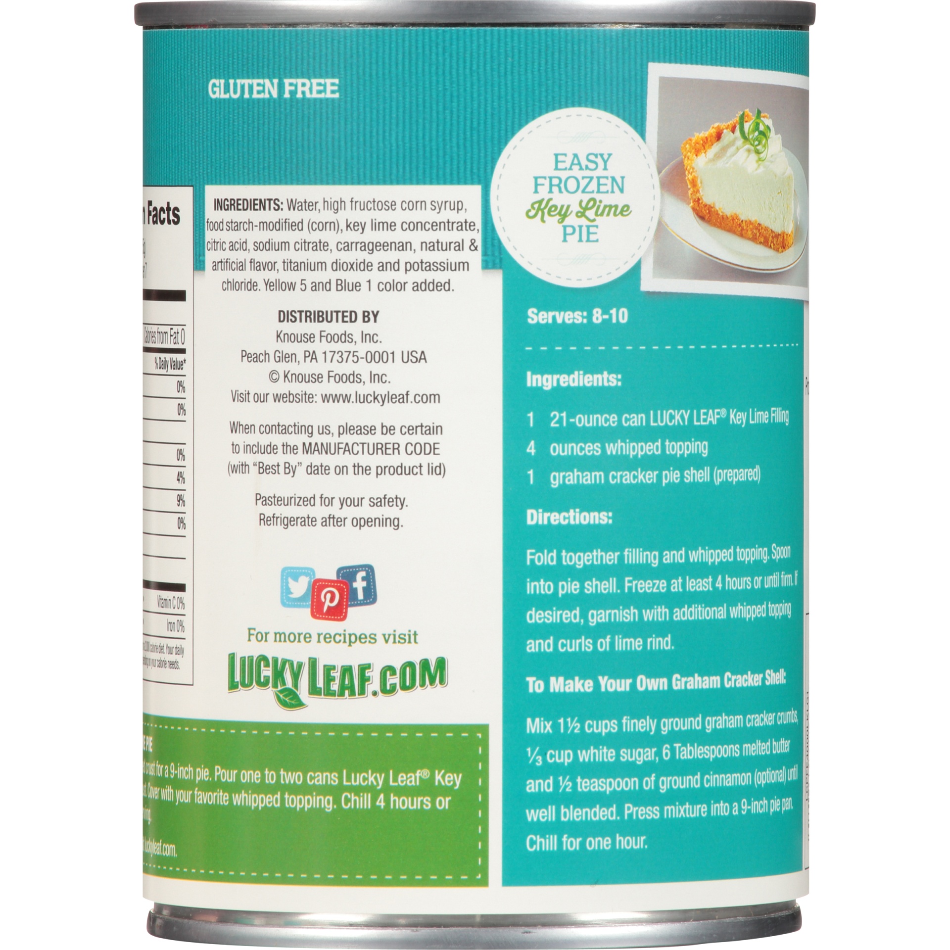 Lucky Leaf Key Lime Pie Filling 21 oz | Shipt