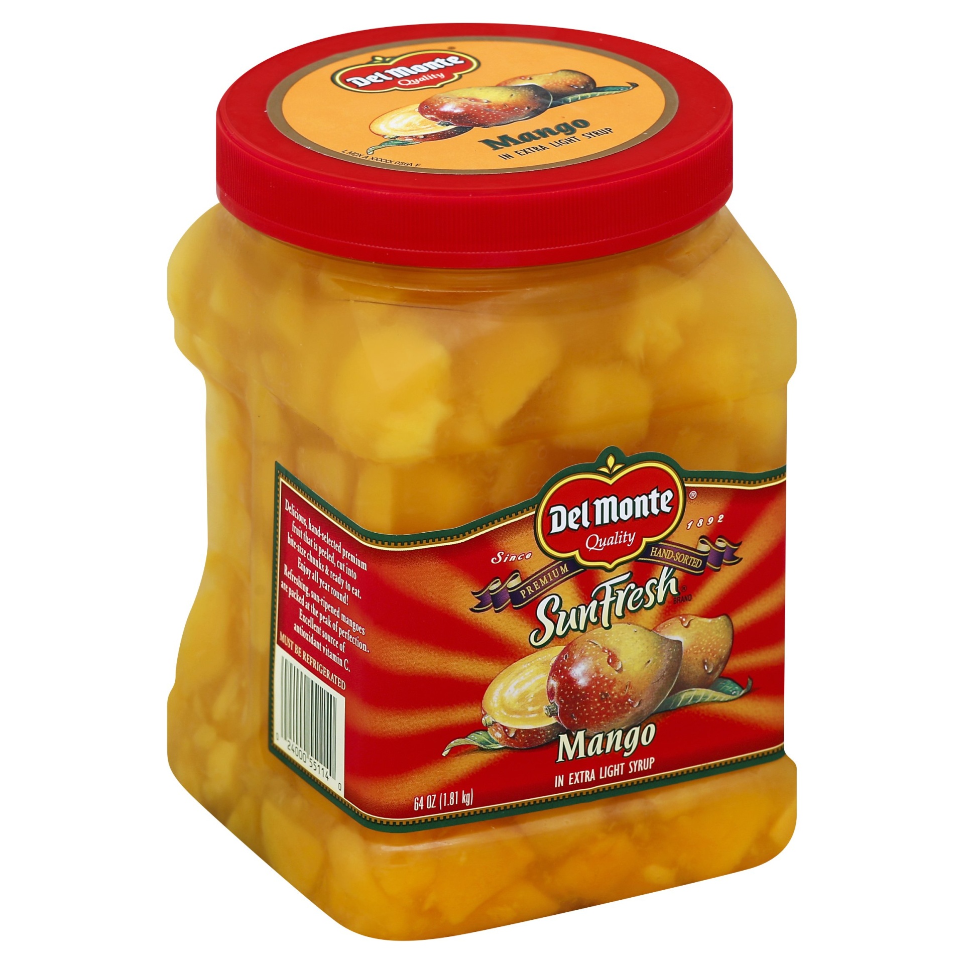 Del Monte Sunfresh Mango in Extra Light Syrup 64 oz | Shipt