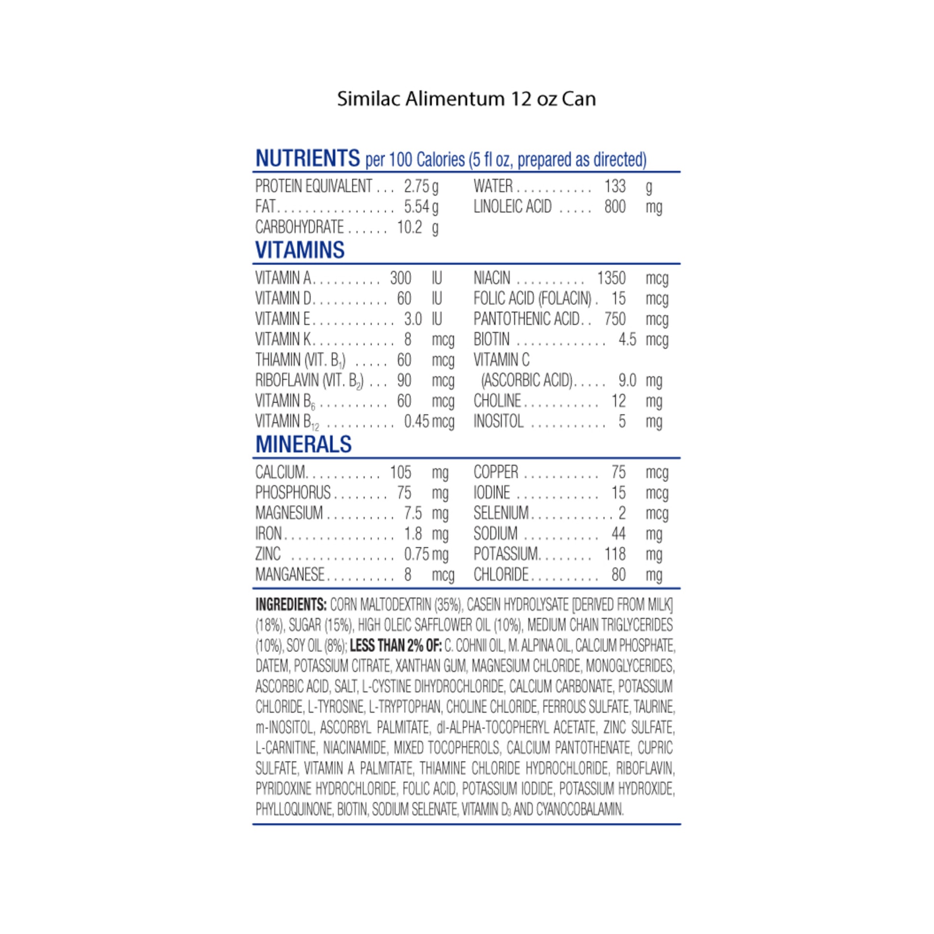 Similac Alimentum Hypoallergenic For Food Allergies And Colic Powder ...