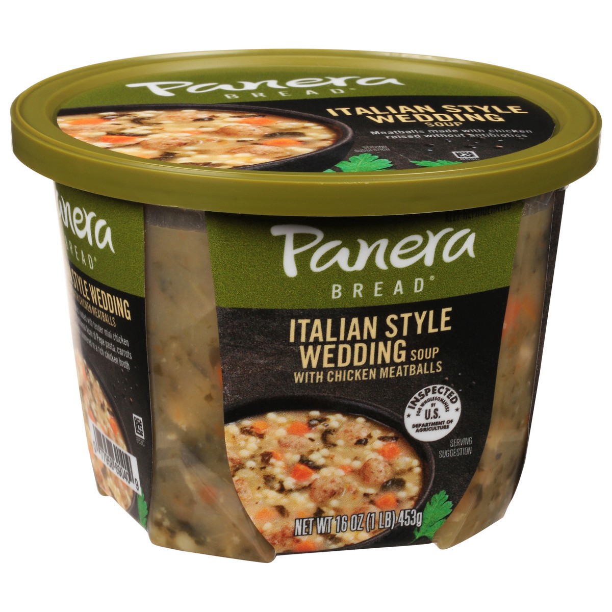 Panera Bread Italian Style Wedding Soup with Chicken Meatballs 16 oz 1 ...