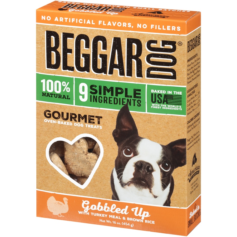 Gobbled Up Beggar Dog Biscuits Biscuits 16 oz 16 oz | Shipt