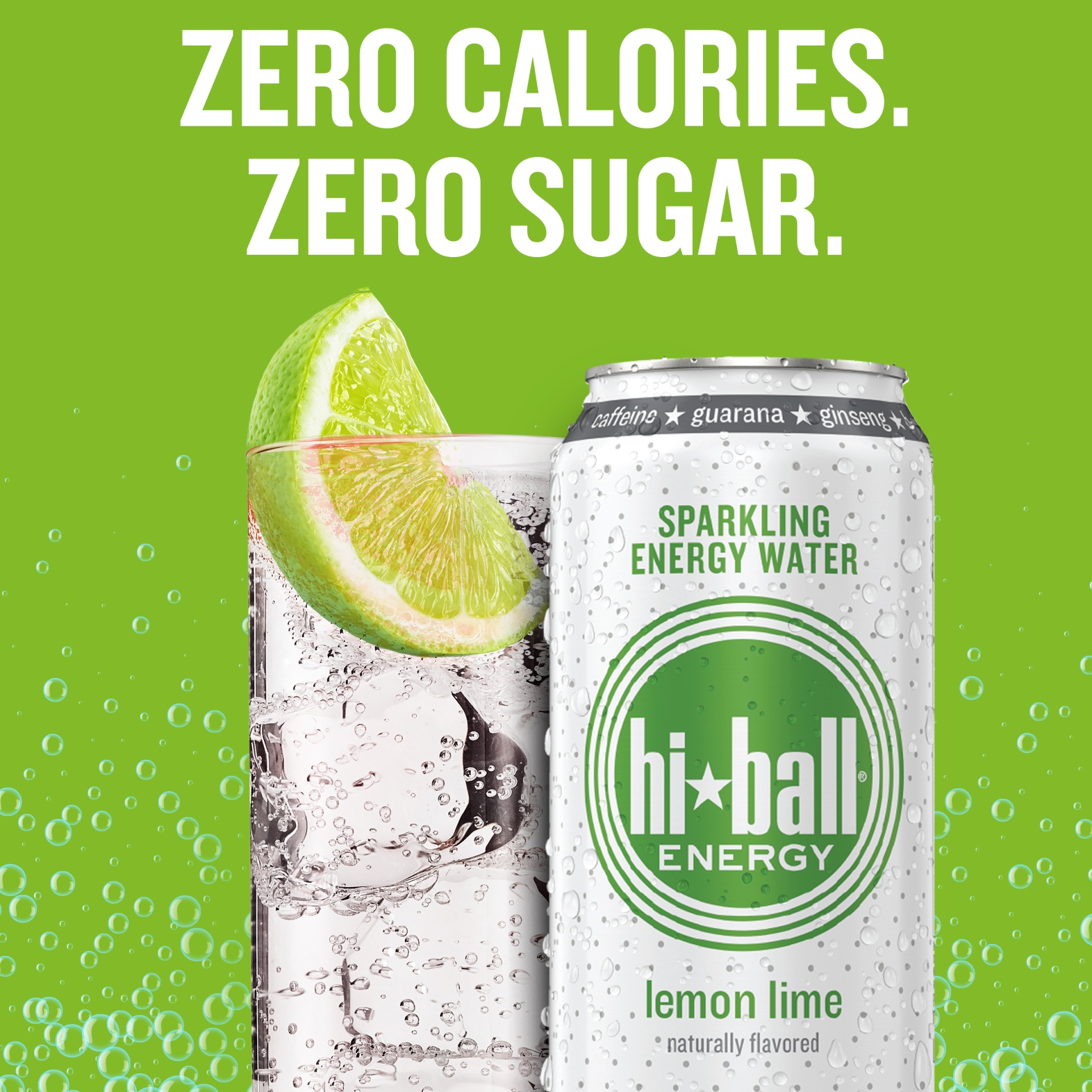 Hiball Energy Lemon Lime Energy Seltzer 8 ct; 16 fl oz | Shipt