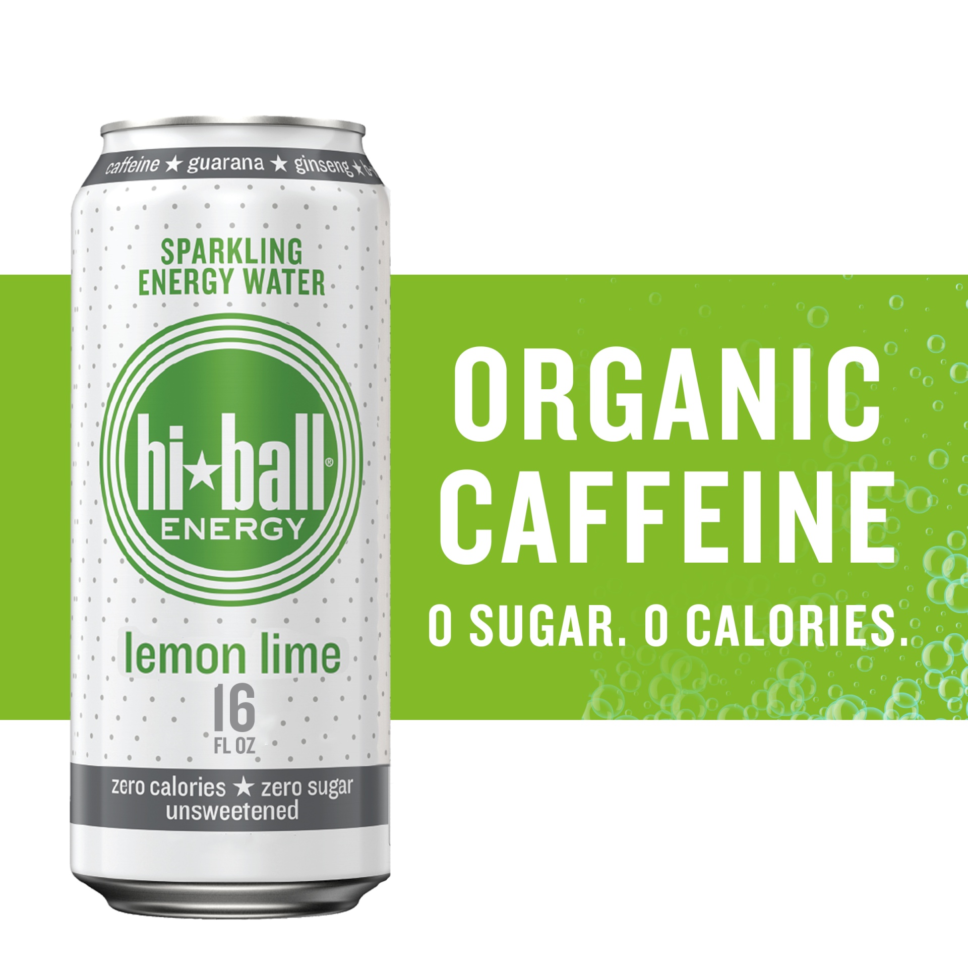 Hiball Energy Lemon Lime Energy Seltzer 8 ct; 16 fl oz | Shipt