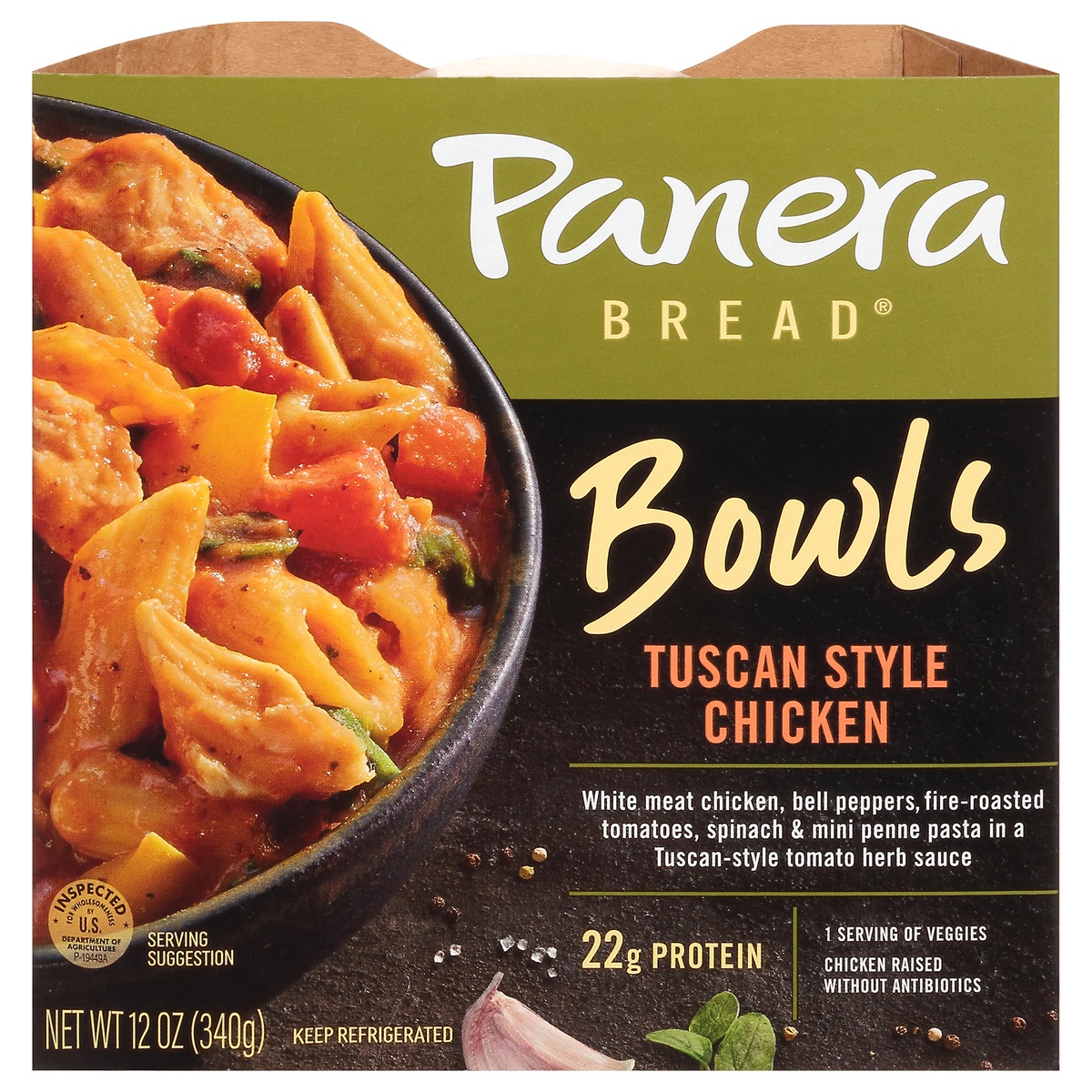 Panera Bread Tuscan Style Chicken, Pasta Meal, 12 oz 1 ct | Shipt