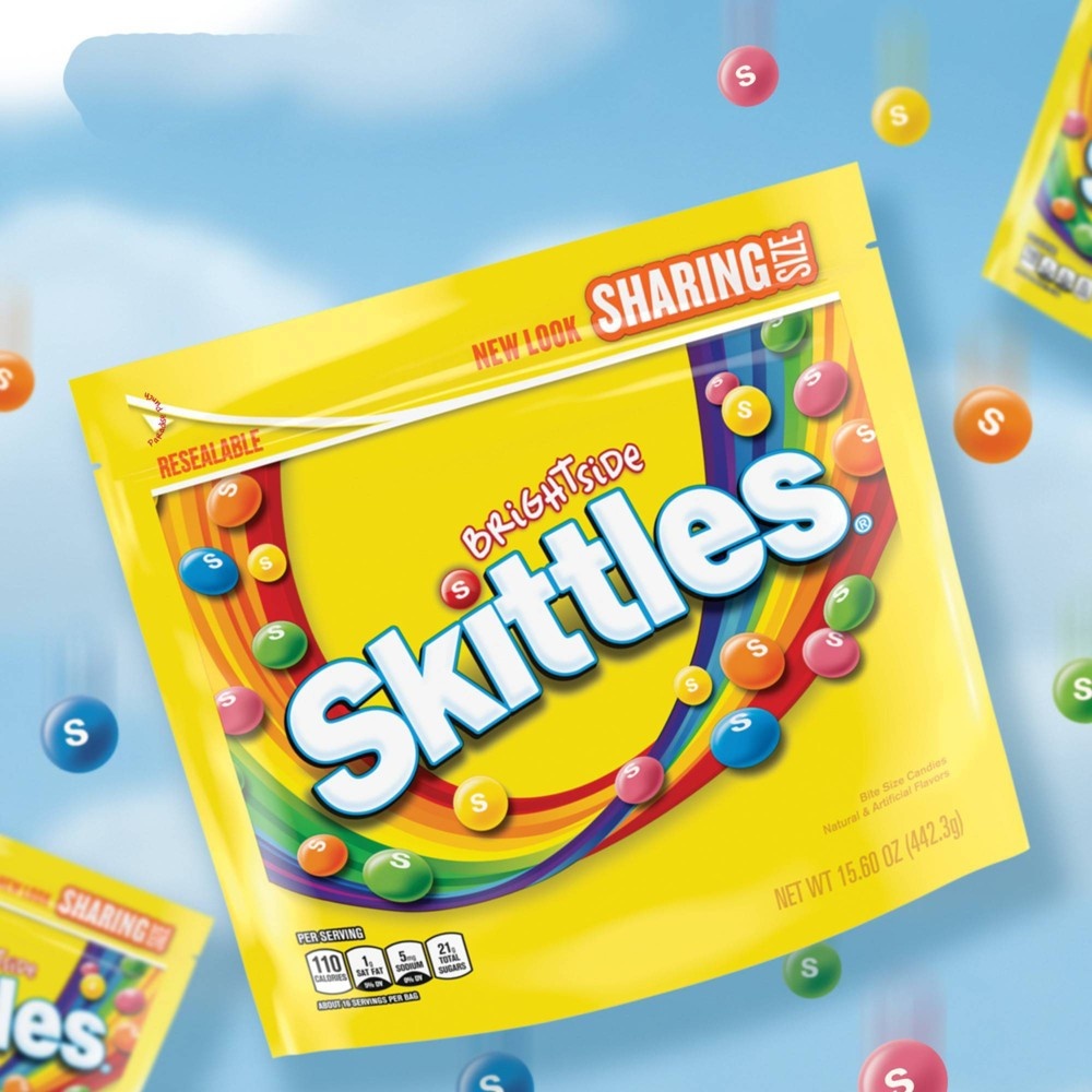 Skittles Brightside Sharing Size 15.6 oz | Shipt