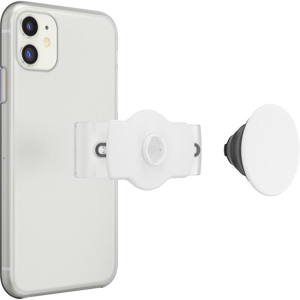 PopSockets PopGrip Slide Stretch - White 1 ct | Shipt