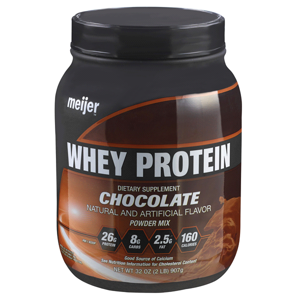 Meijer Chocolate Whey Protein Powder 2 lb | Shipt