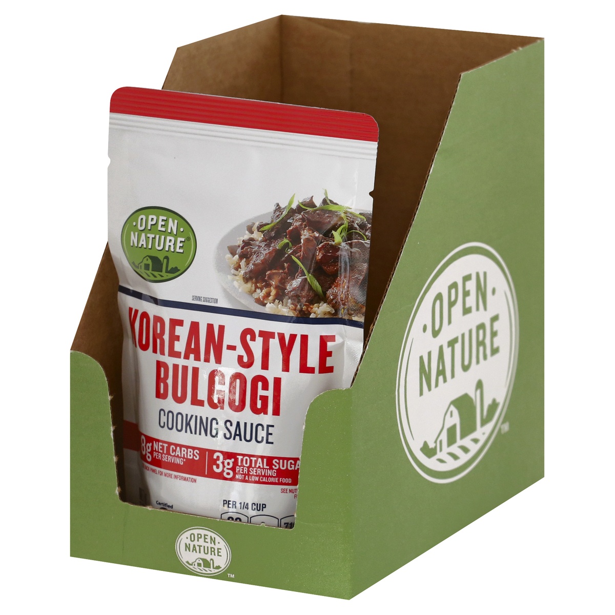 Open Nature Opn Nat Sauce Cookin Korean Styl Bulgogi 7 oz | Shipt