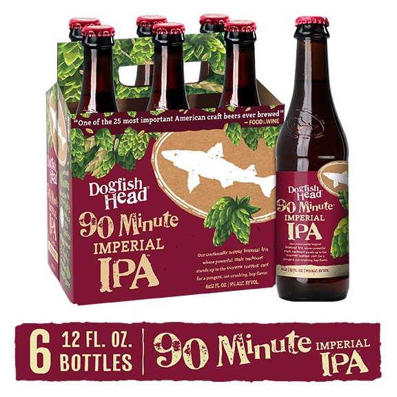 Dogfish Head 90 Minute IPA 6 pkb | Shipt