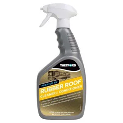 Premium RV Rubber Roof Cleaner & Conditioner - Non-Toxic - Non-Abrasive ...