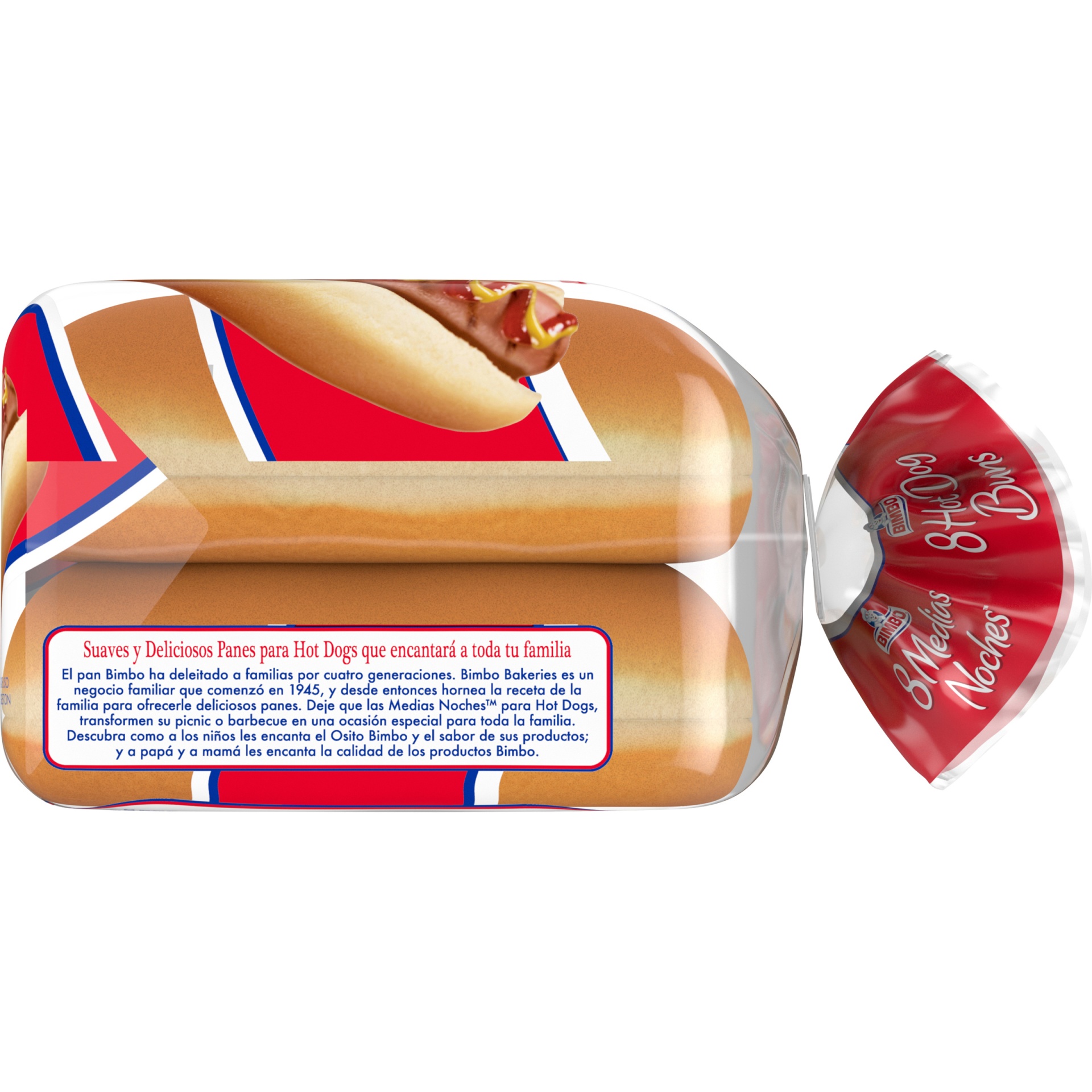 Bimbo Hot Dog Bun 8 ct | Shipt