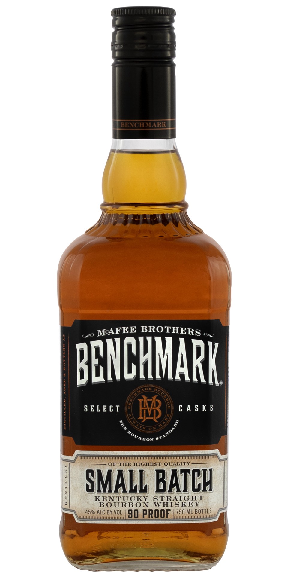 Benchmark Small Batch Kentucky Straight Bourbon Whiskey 750ml 90 Proof ...