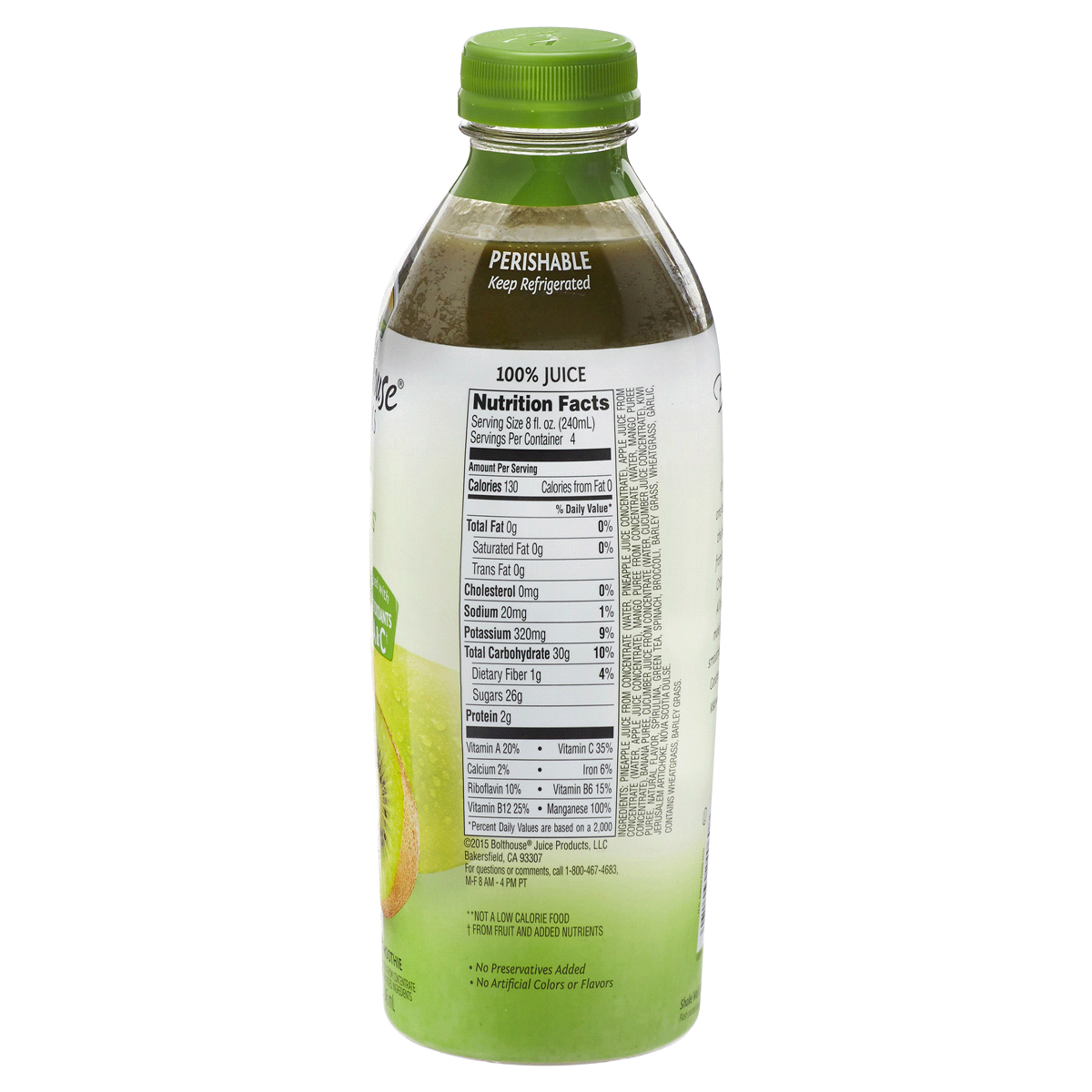 Bolthouse Farms Green Goodness Fruit Juice Smoothie 32 fl oz | Shipt
