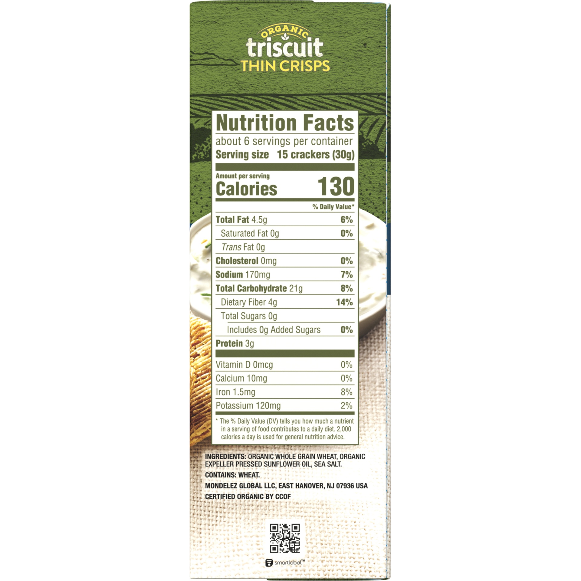 Triscuit Organic Original Thin Crisps 6.5 oz | Shipt