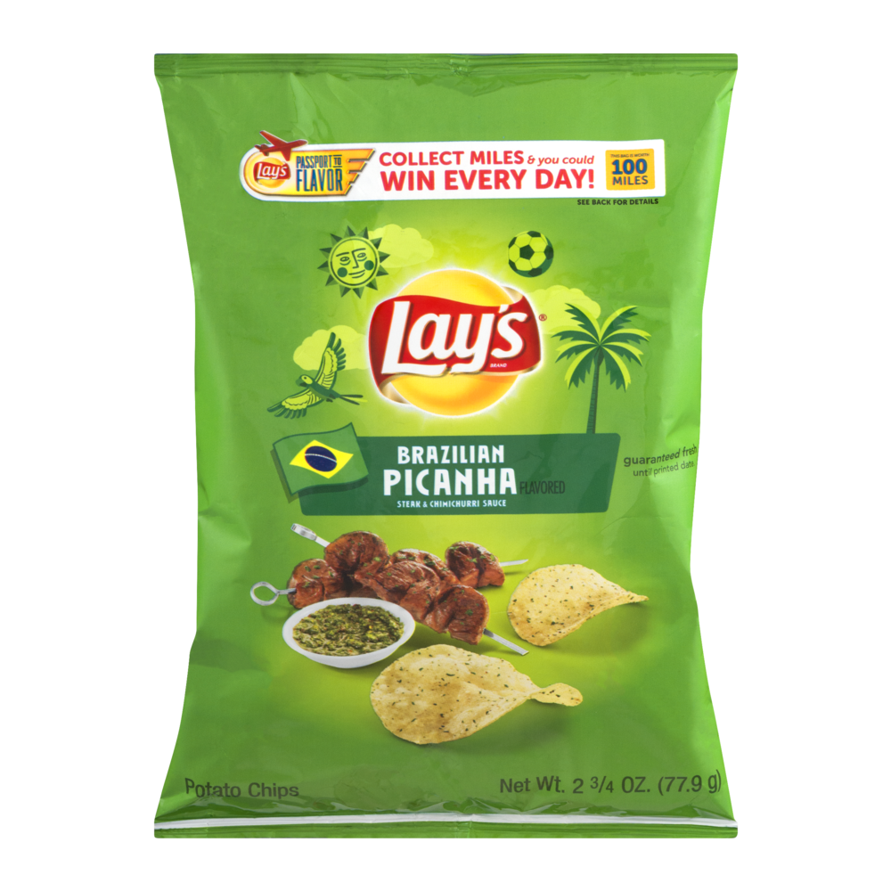 Lay's Potato Chips Brazilian Picanha 2.75 oz | Shipt