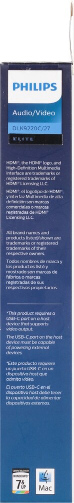 Philips USB-C Multiport Adapter with Power Pass-Through 1 ea 1 ct | Shipt