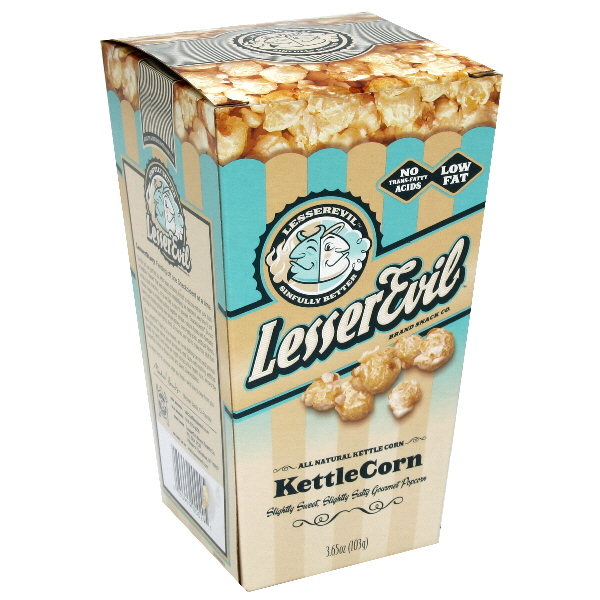 LesserEvil Brand Snack Co. LesserEvil Kettle Corn 3.65 oz | Shipt