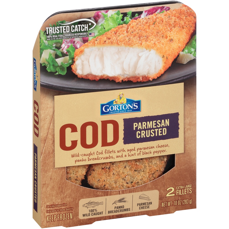 Gorton's Parmesan Crusted Cod 10 oz | Shipt