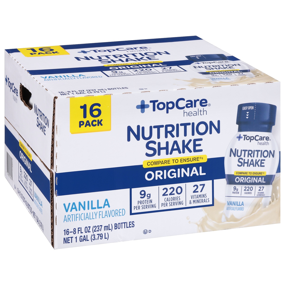 TopCare Health Original Vanilla Nutrition Shake 16 ea 16 ct | Shipt