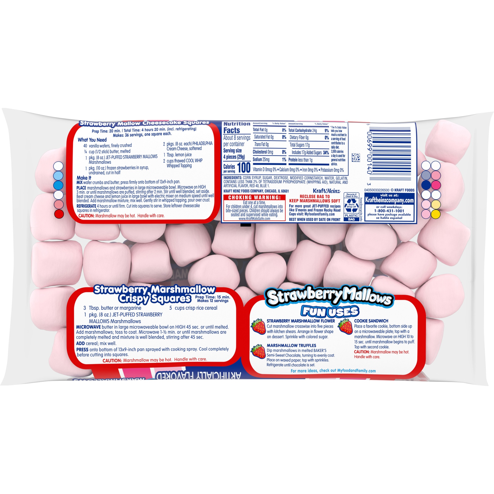 Jet-Puffed Strawberry Marshmallows 8 oz | Shipt