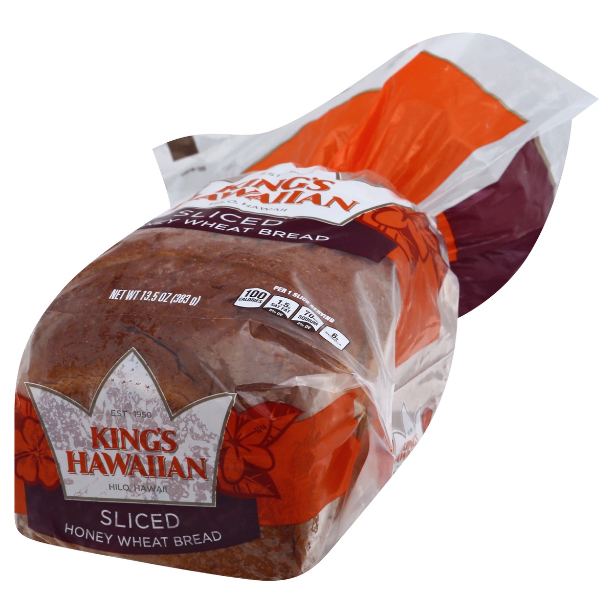 King's Hawaiian Sliced Honey Wheat Bread 13.5 oz | Shipt