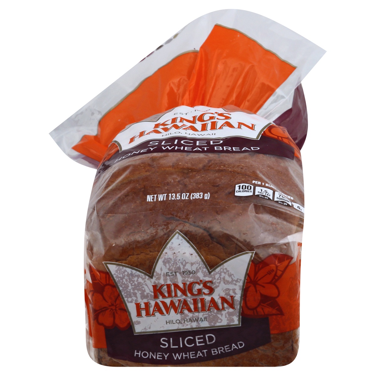 King's Hawaiian Sliced Honey Wheat Bread 13.5 oz | Shipt