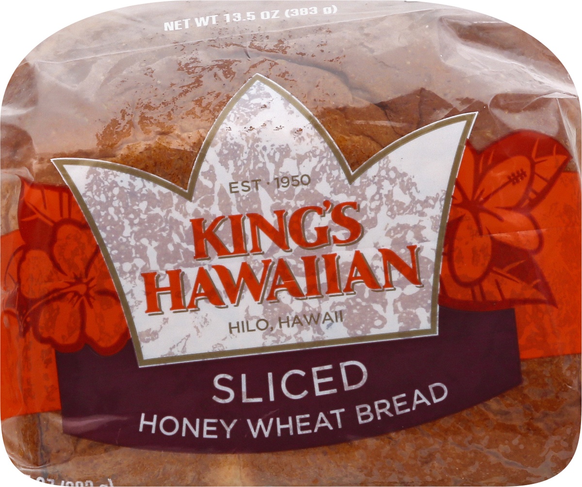 King's Hawaiian Sliced Honey Wheat Bread 13.5 oz | Shipt