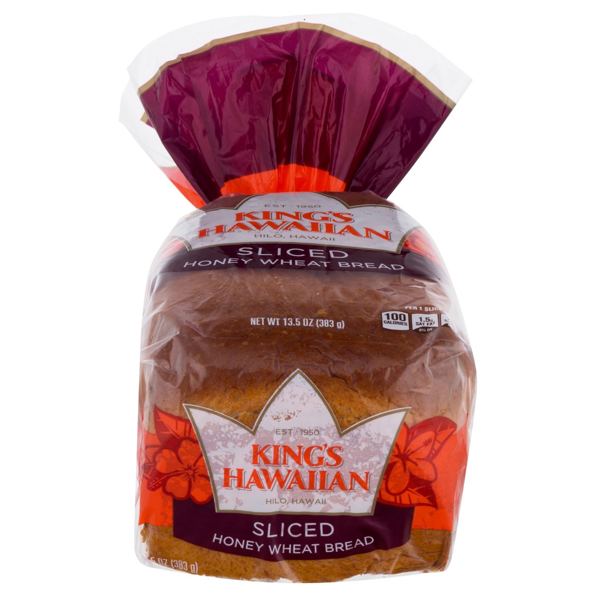 King's Hawaiian Sliced Honey Wheat Bread 13.5 oz | Shipt
