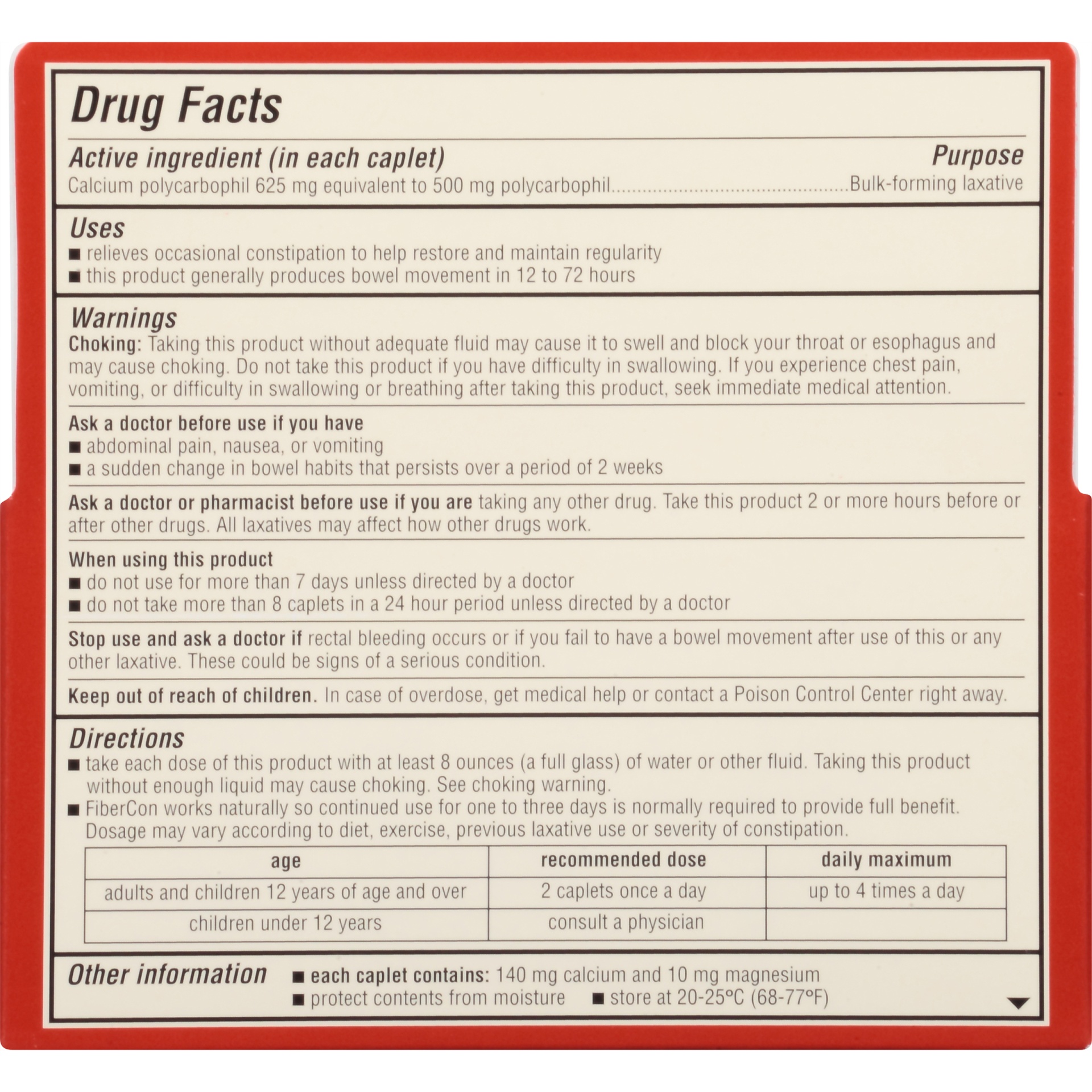 FiberCon Fiber Therapy For Regularity Caplets 90 ct | Shipt