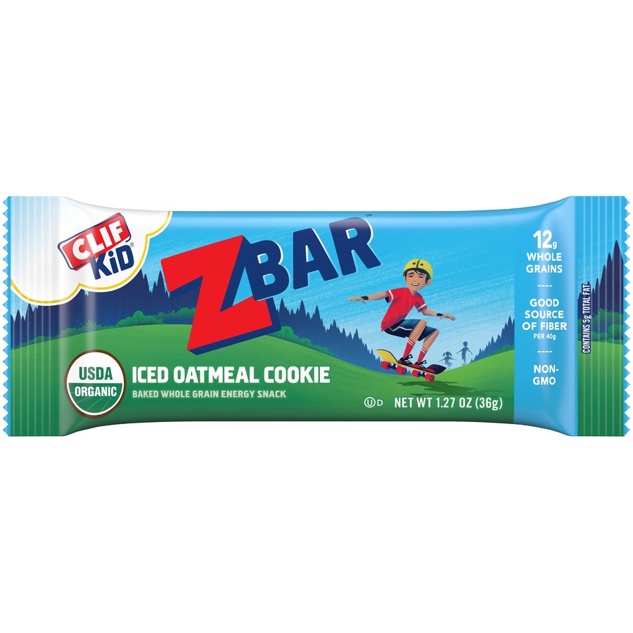 CLIF Kid Zbar Organic Iced Oatmeal Cookie Energy Bar 1.27 oz | Shipt CLIF Kid Zbar Organic Iced Oatmeal Cookie Energy Bar 1.27 oz | Shipt