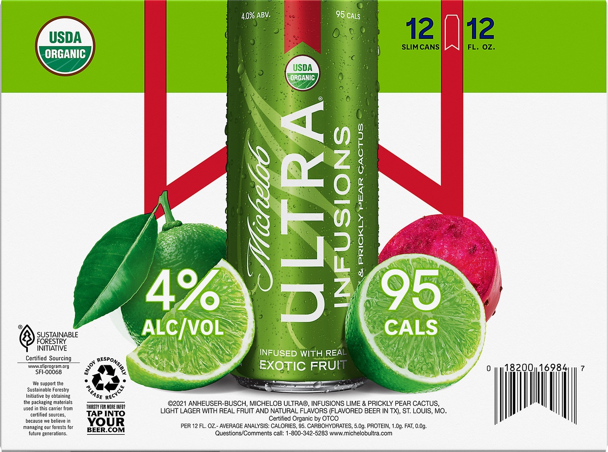 Michelob Ultra Lime Beer 12 ct; 12 fl oz | Shipt